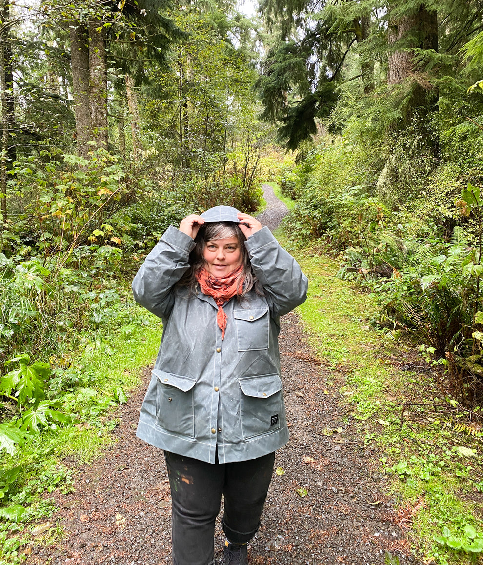 S+W Waxed Canvas Rain Jacket – Shift + Wheeler